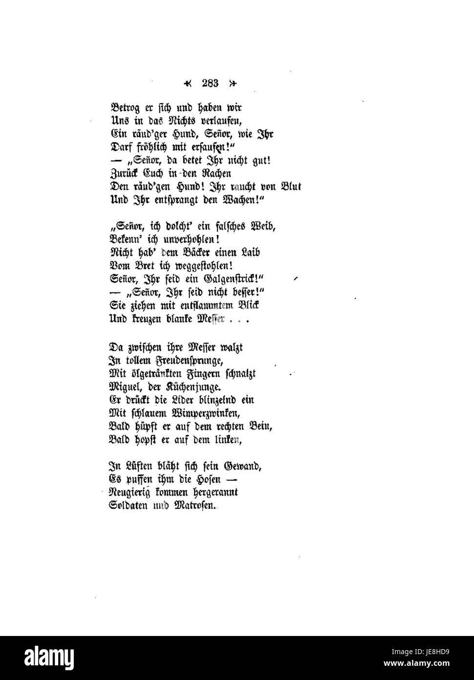 A page from 'Gedichte' (Poems) by Conrad Ferdinand Meyer, a renowned ...