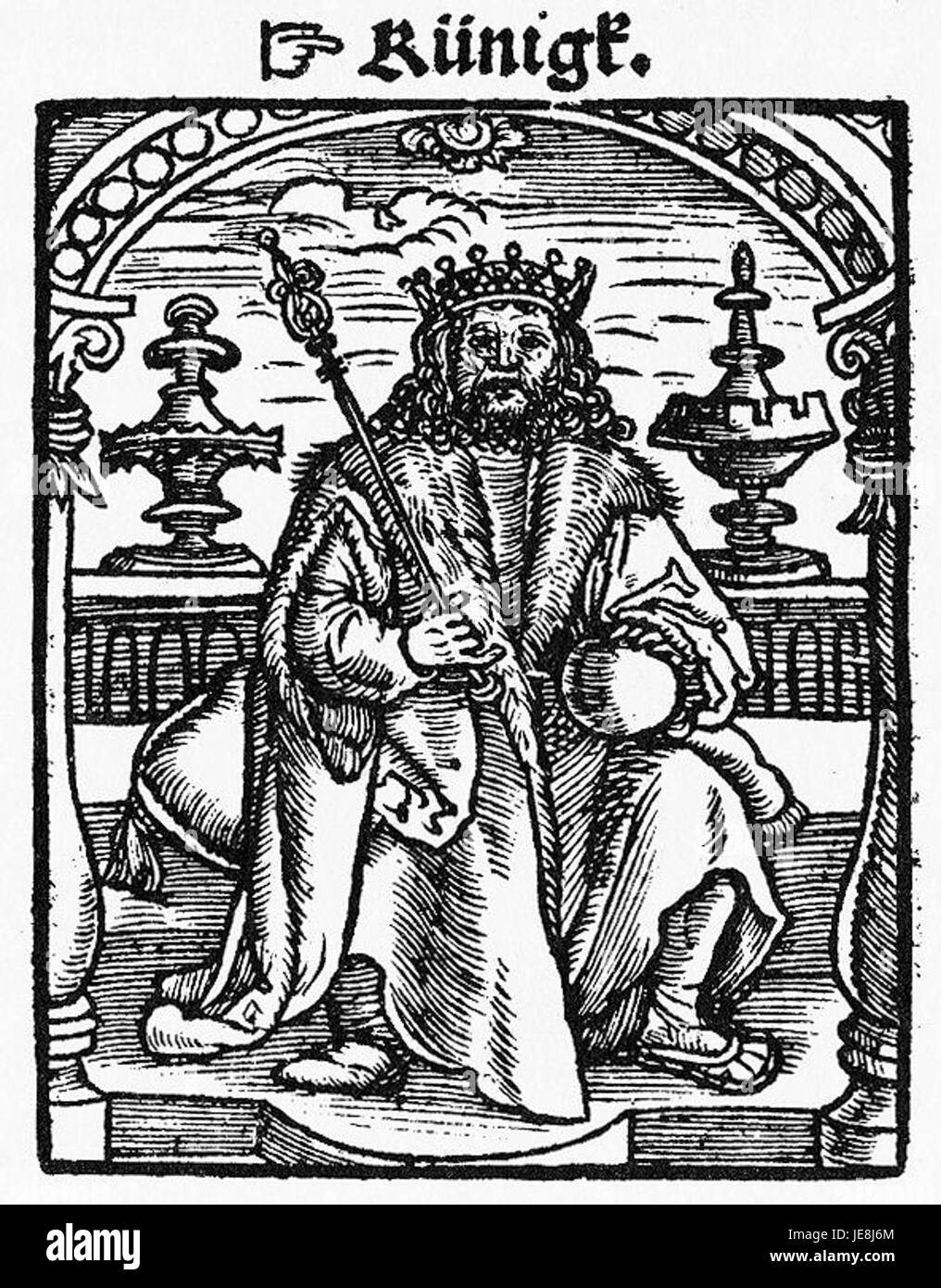 'De Schachzabel Spiel' is a medieval chess set, depicted in a ...