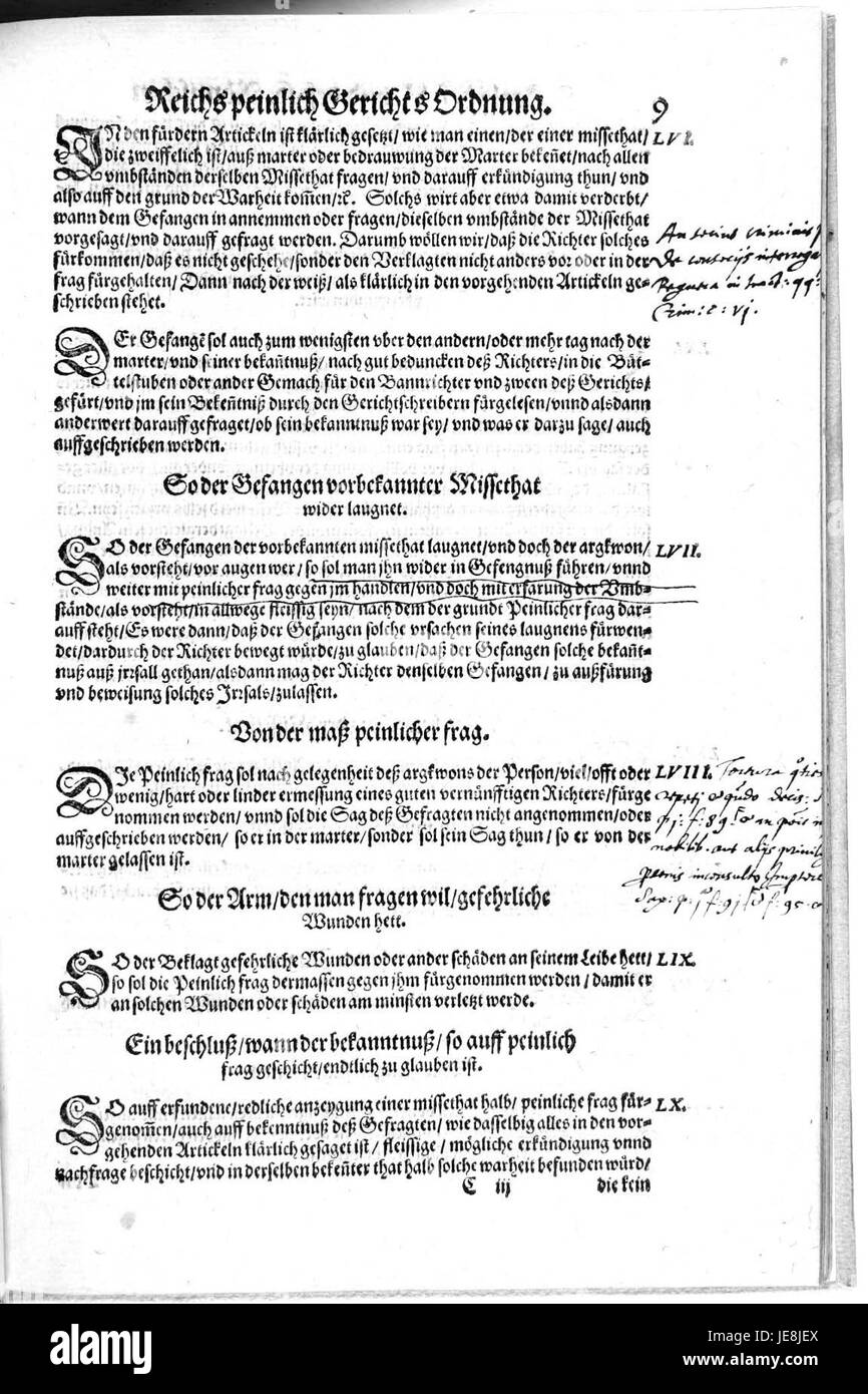 'De Constitutio criminalis Carolina' is a significant legal text from ...