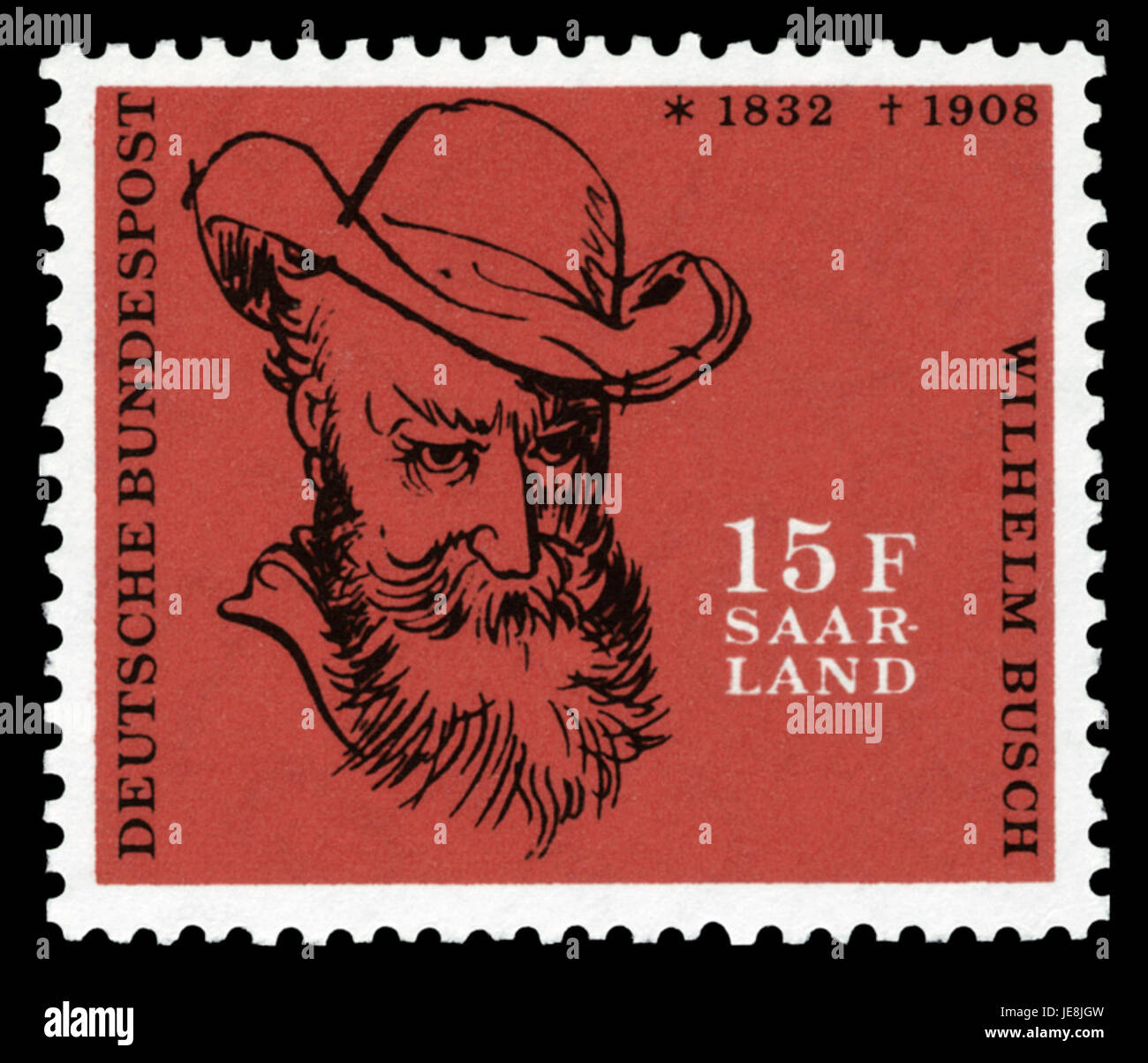 This image depicts a 1958 edition of Wilhelm Busch's 'DBPSL ...