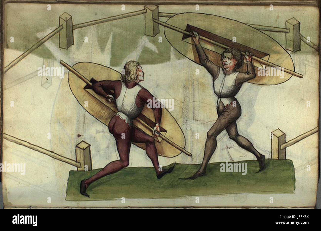 'De Alte Armatur und Ringkunst' by Talhofer, a historical manuscript ...