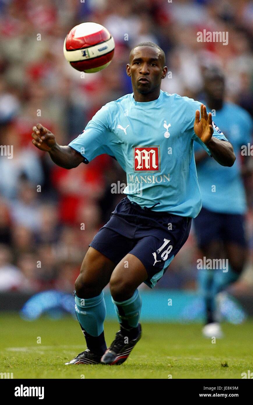 JERMAIN DEFOE TOTTENHAM HOTSPUR FC OLD TRAFFORD MANCHESTER ENGLAND 09 ...