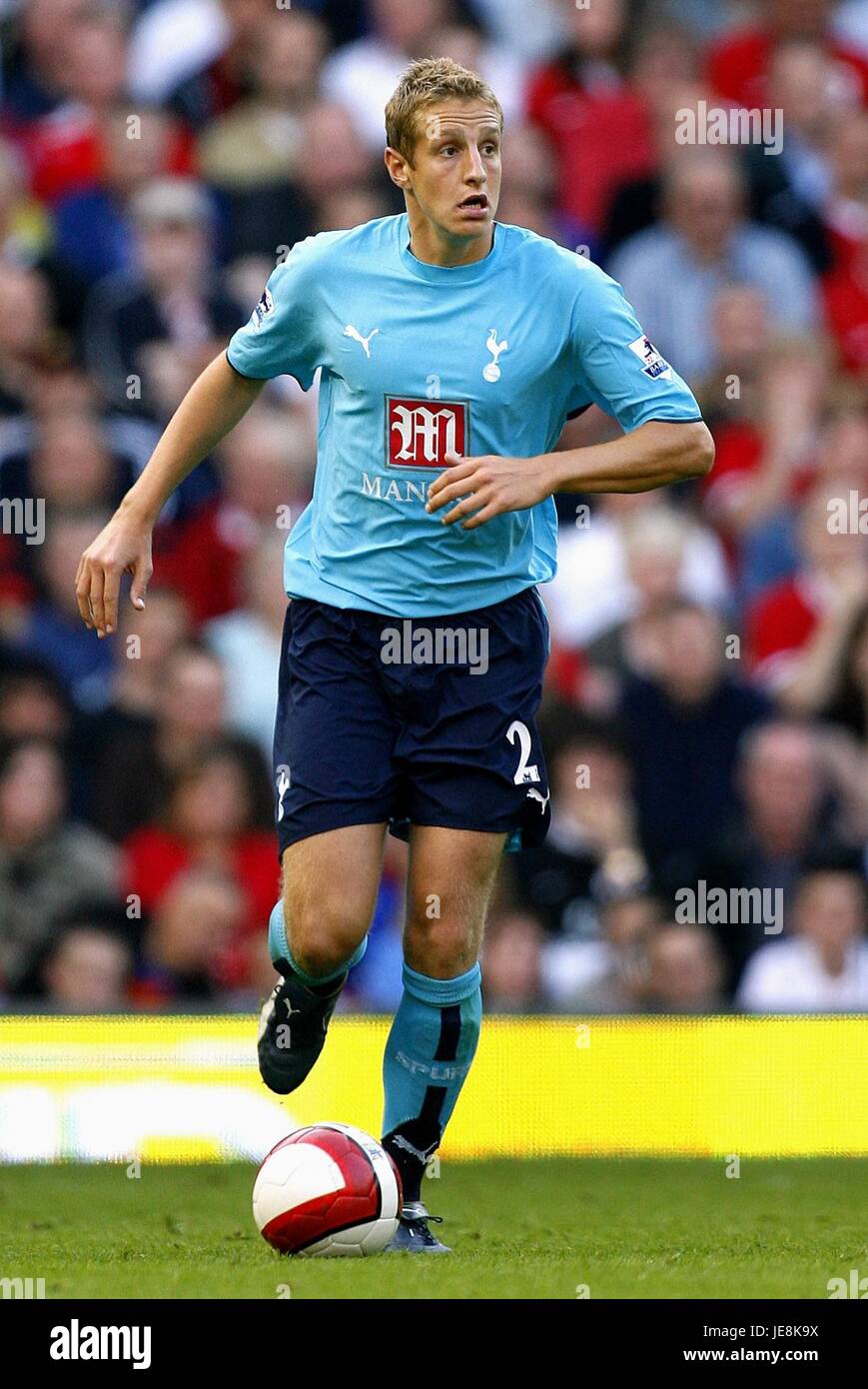 MICHAEL DAWSON TOTTENHAM HOTSPUR FC OLD TRAFFORD MANCHESTER ENGLAND 09 ...