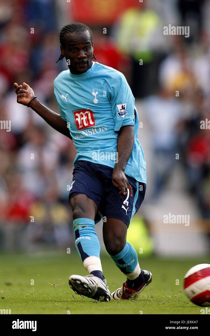 PASCAL CHIMBONDA TOTTENHAM HOTSPUR FC OLD TRAFFORD MANCHESTER ENGLAND ...