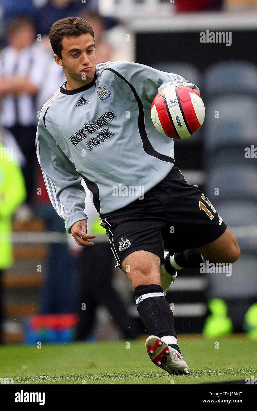 GIUSEPPE ROSSI NEWCASTLE UNITED FC ST JAMES PARK NEWCASTLE ENGLAND 09 September 2006 Stock Photo ...