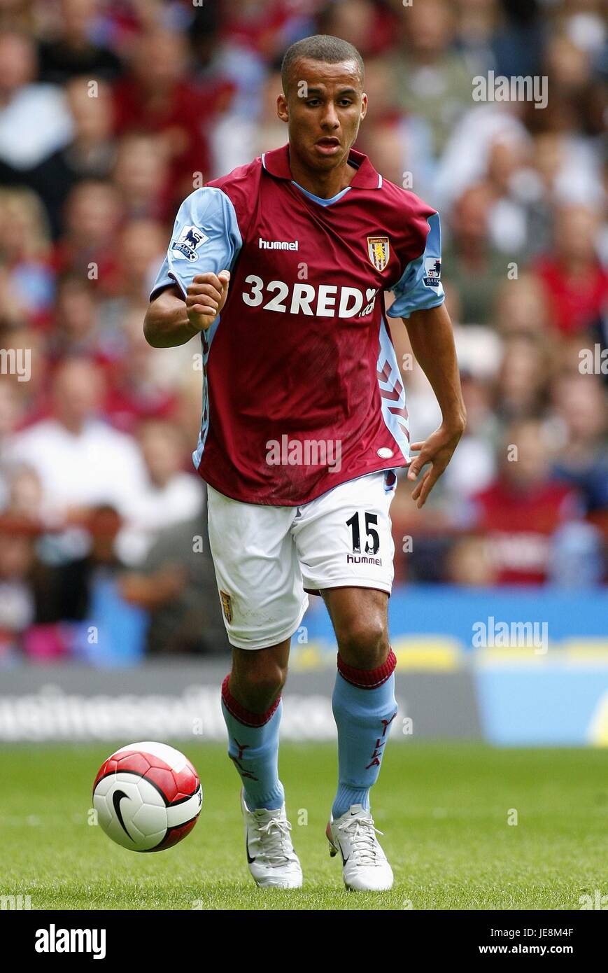 GABRIEL AGBONLAHOR ASTON VILLA FC VILLA PARK ASTON BIRMINGAM ENGLAND 27 ...