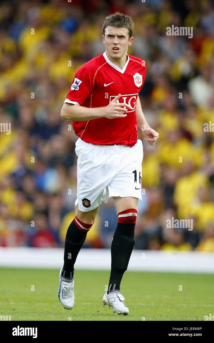 Michael carrick manchester united fc hi-res stock photography and ...
