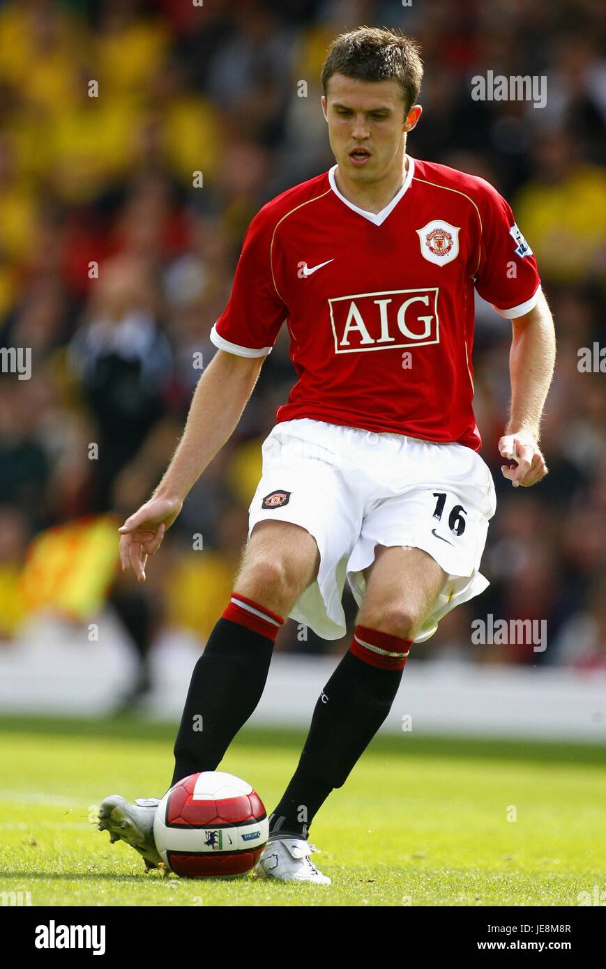 Michael carrick manchester united fc hi-res stock photography and ...
