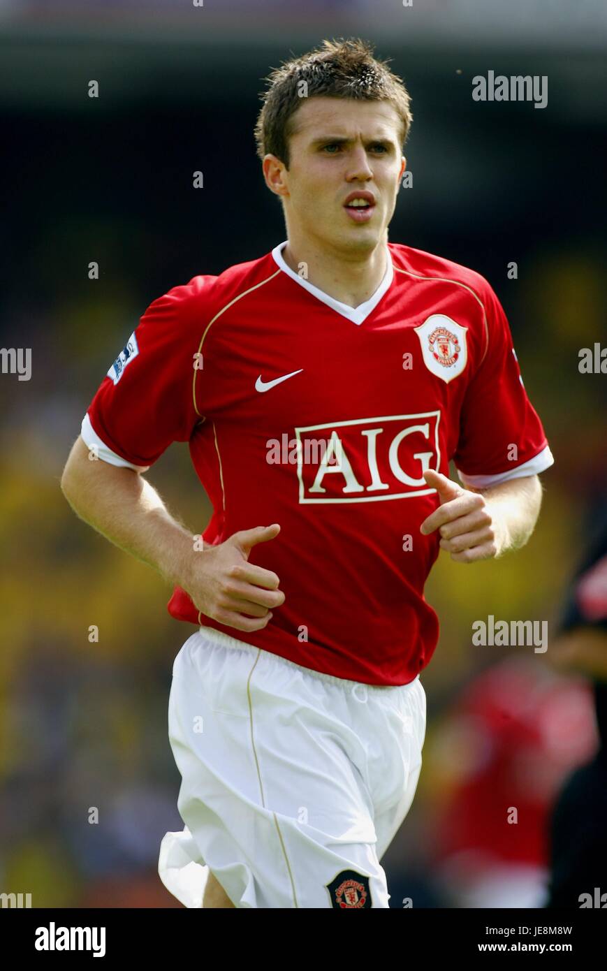 MICHAEL CARRICK MANCHESTER UNITED FC VICARAGE ROAD WATFORD ENGLAND 26 ...