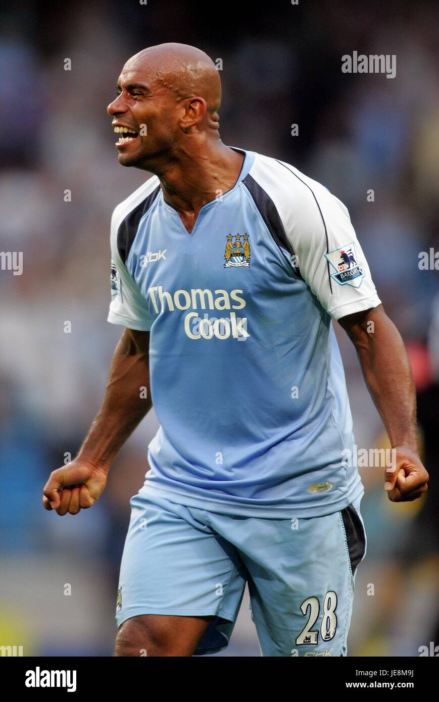 TREVOR SINCLAIR MANCHESTER CITY FC CITY OF MANCHESTER STADIUM ...
