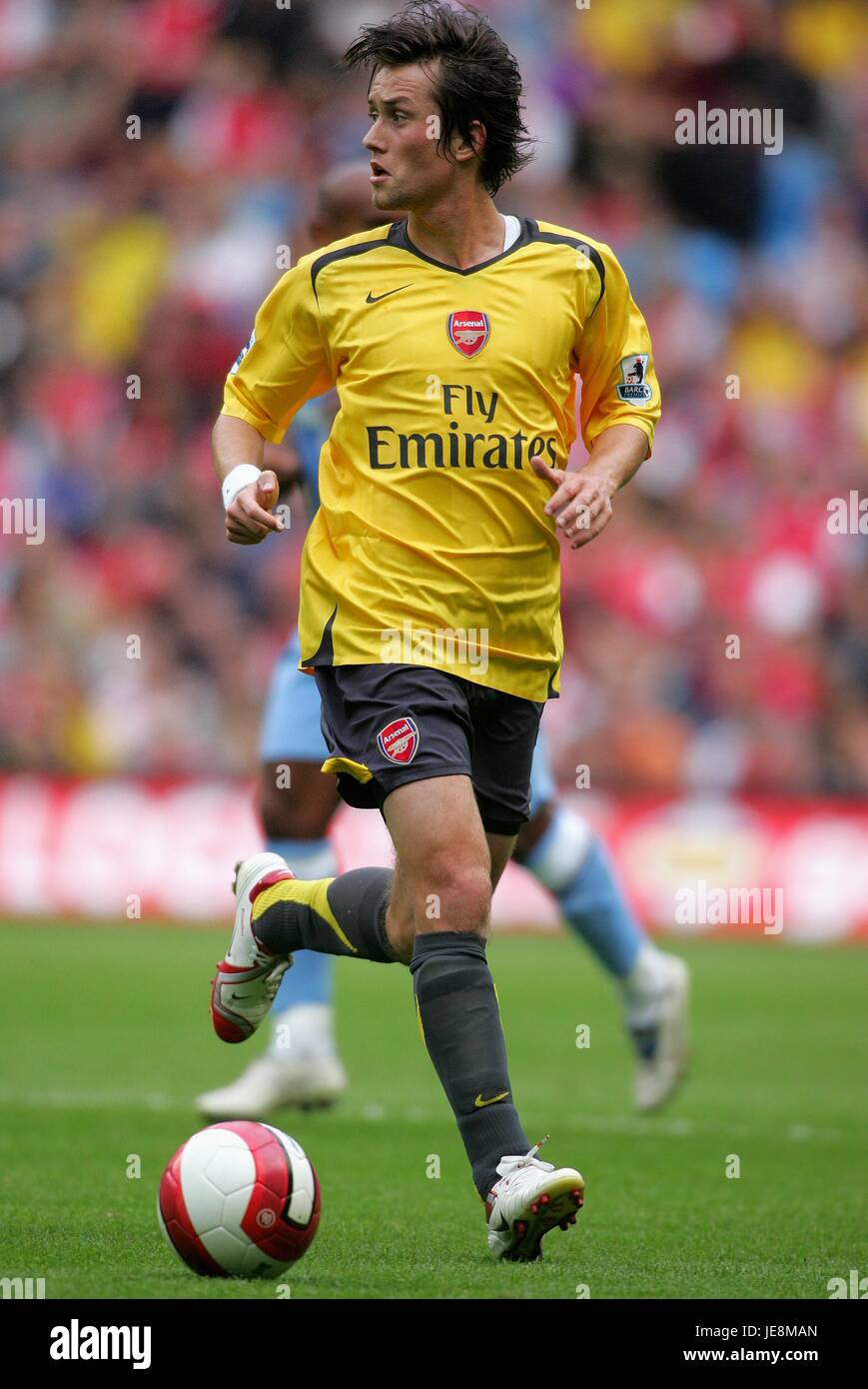 TOMAS ROSICKY ARSENAL FC CITY OF MANCHESTER STADIUM MANCHESTER ENGLAND ...