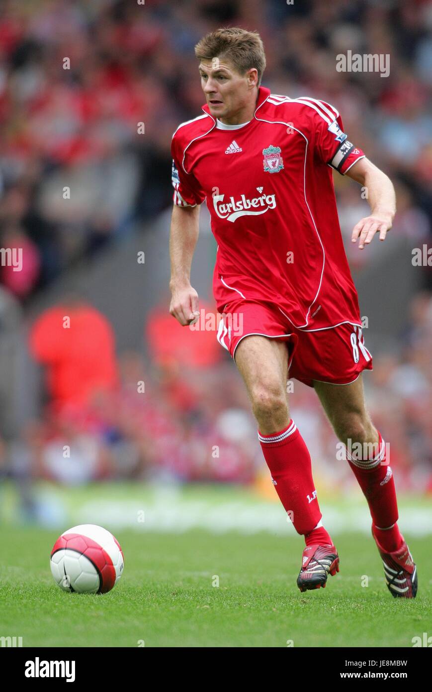 STEVEN GERRARD, LIVERPOOL FC, LIVERPOOL V WEST HAM, 2006 Stock Photo ...