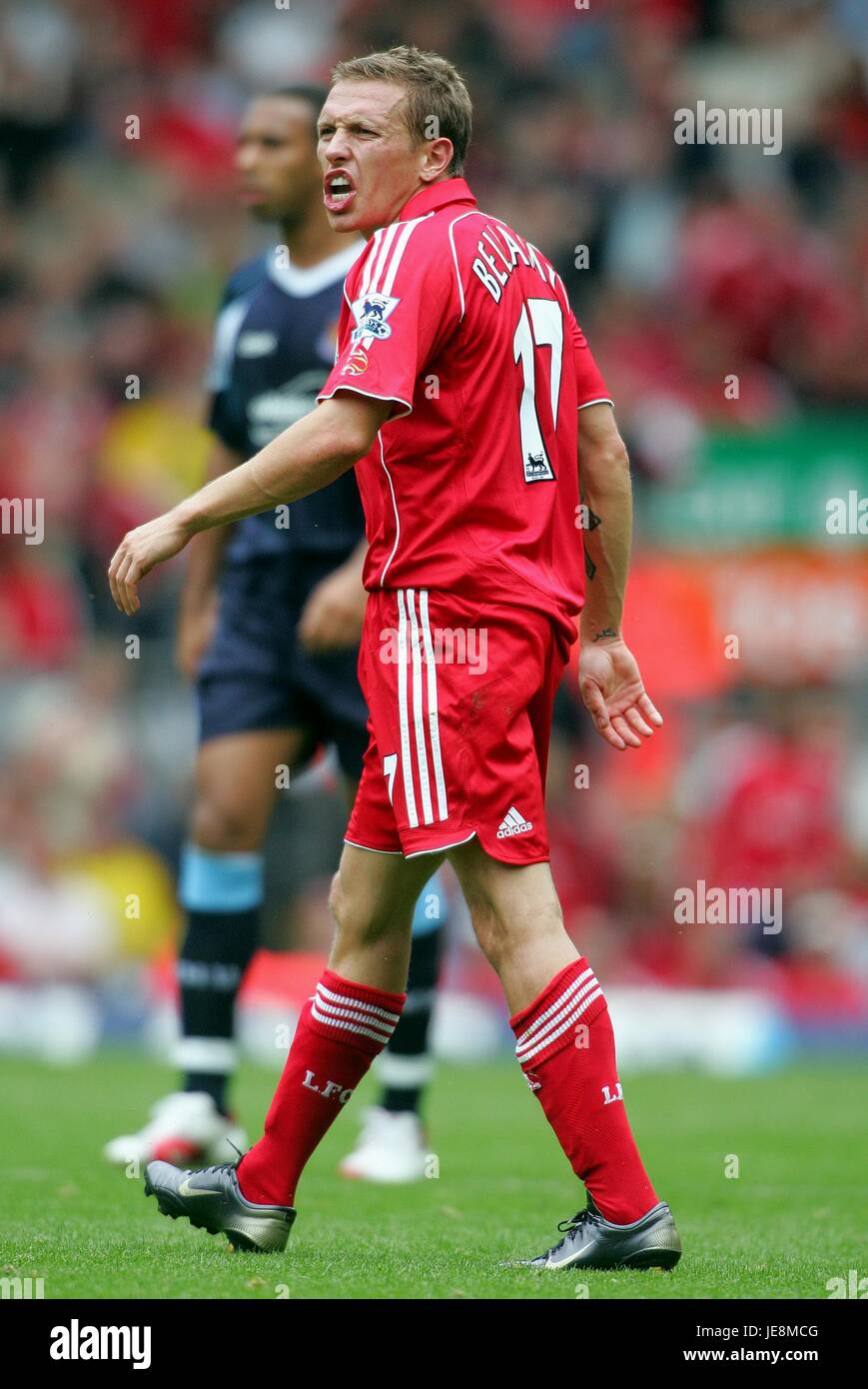 CRAIG BELLAMY LIVERPOOL FC ANFIELD LIVERPOOL ENGLAND 26 August 2006 ...