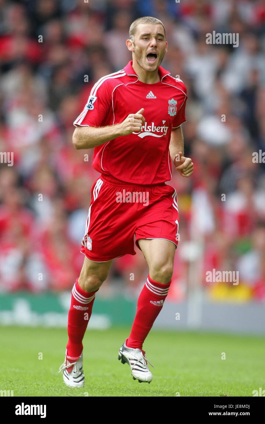 FABIO AURELIO LIVERPOOL FC ANFIELD LIVERPOOL ENGLAND 26 August 2006 ...