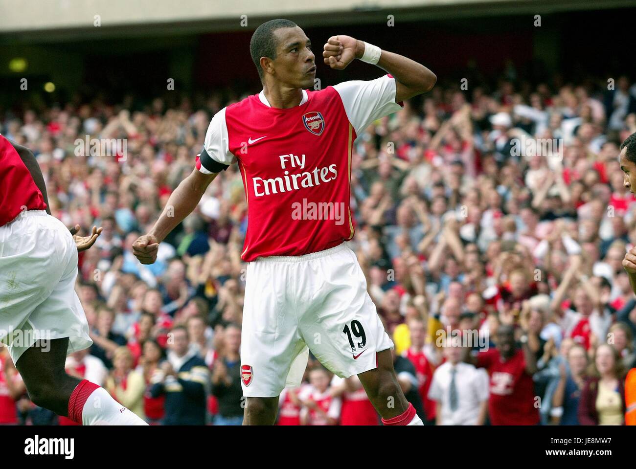 GILBERTO SILVA ARSENAL FC EMIRATES STADIUM ARSENAL LONDON 19 August ...