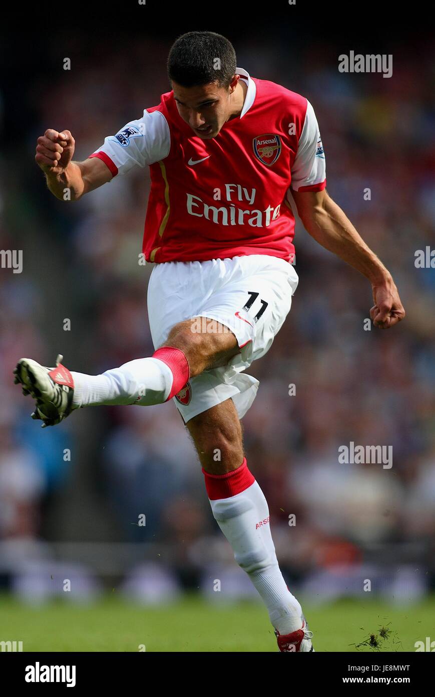 ROBIN VAN PERSIE ARSENAL FC EMIRATES STADIUM ARSENAL LONDON 19 August ...