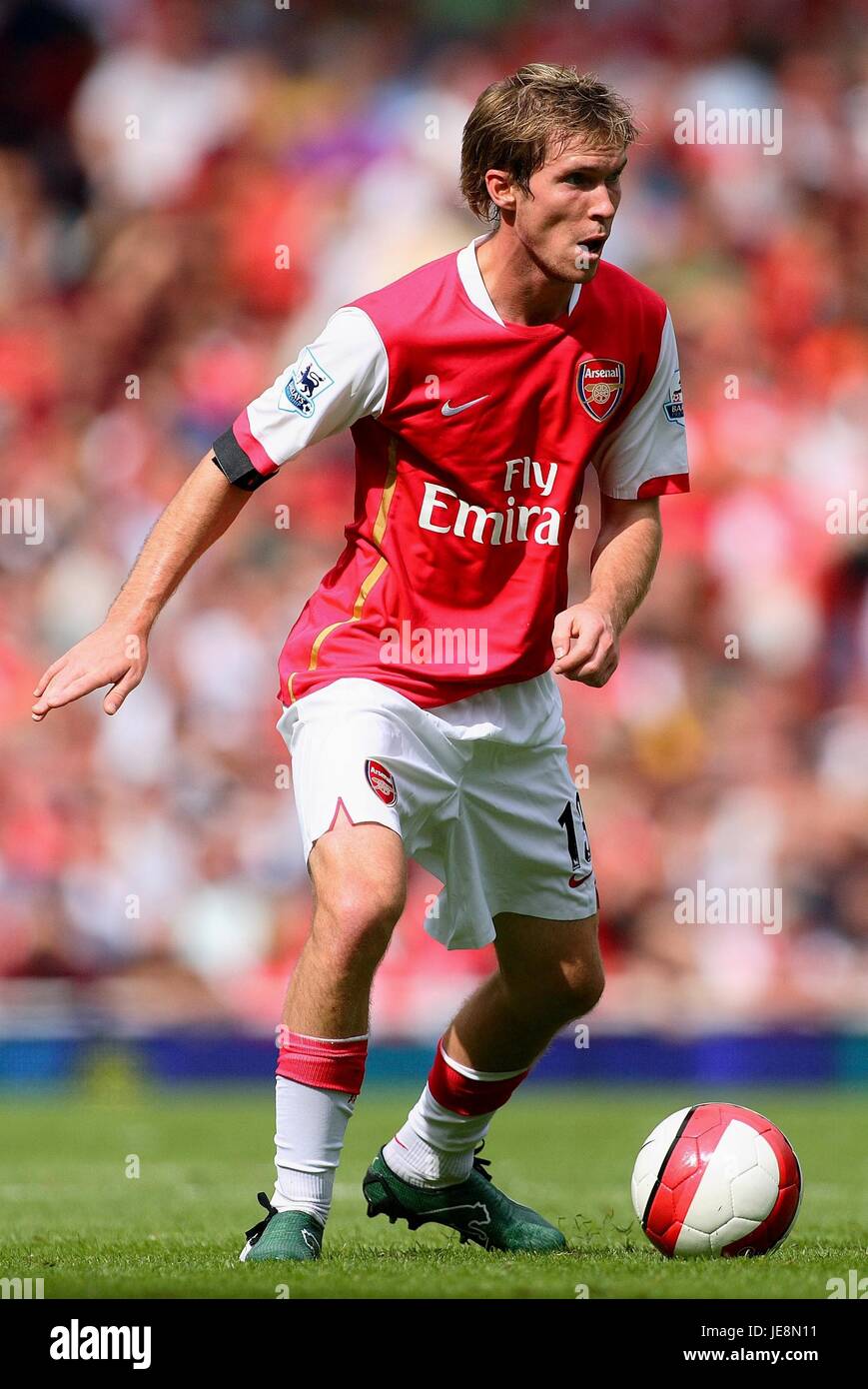 ALEXANDER HLEB ARSENAL FC EMIRATES STADIUM ARSENAL LONDON 19 August ...