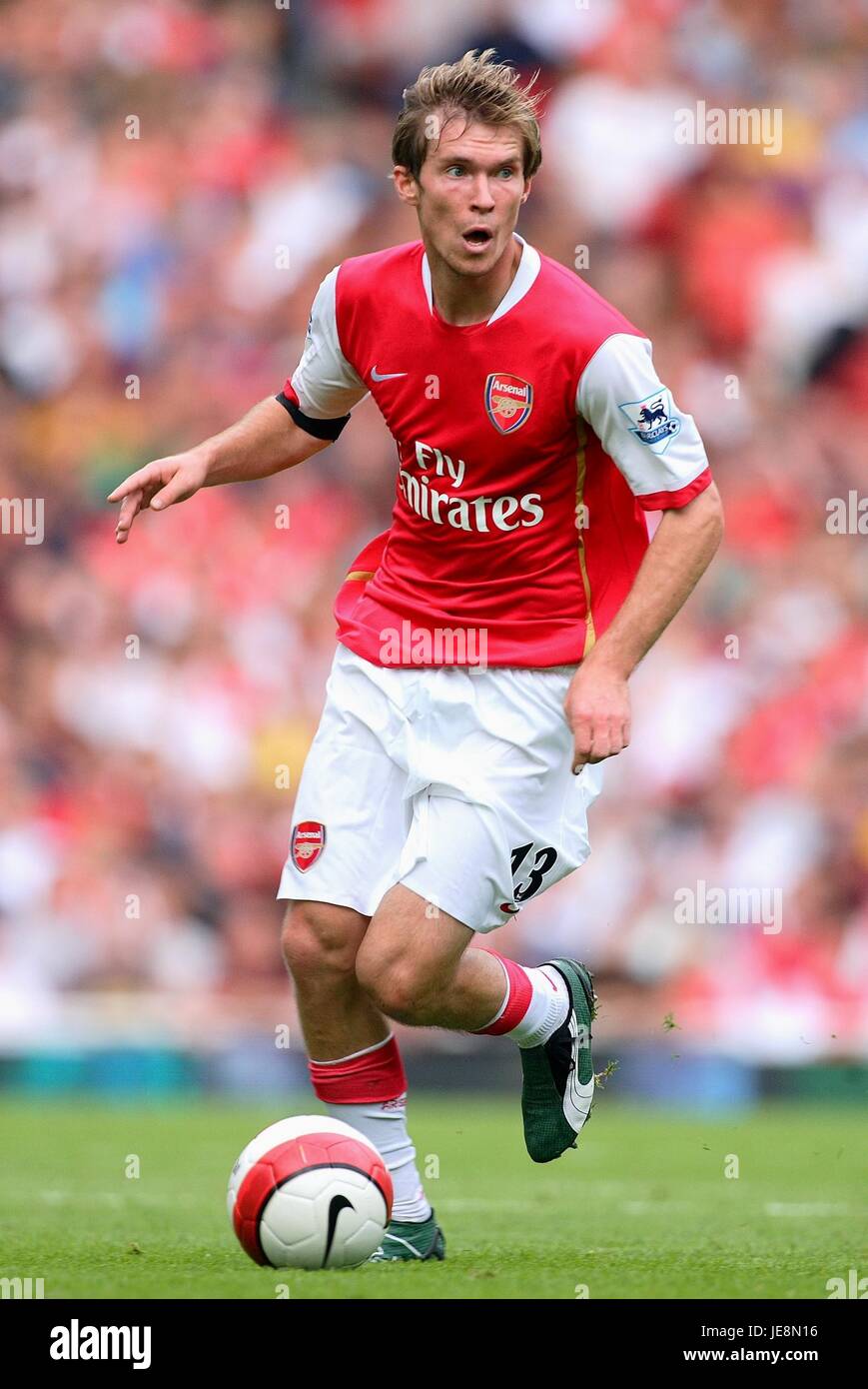 ALEXANDER HLEB ARSENAL FC EMIRATES STADIUM ARSENAL LONDON 19 August ...
