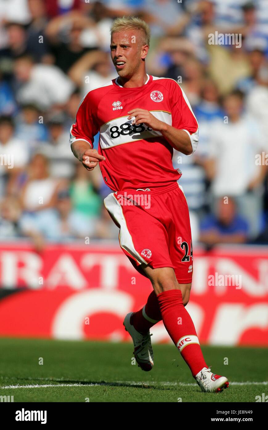 ANDREW DAVIES MIDDLESBROUGH FC THE MADEJSKI STADIUM READING ENGLAND 19 ...