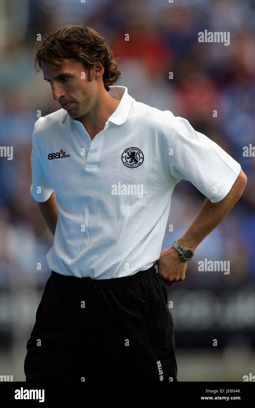 GARETH SOUTHGATE MIDDLESBROUGH MANAGER THE MADEJSKI STADIUM READING ...