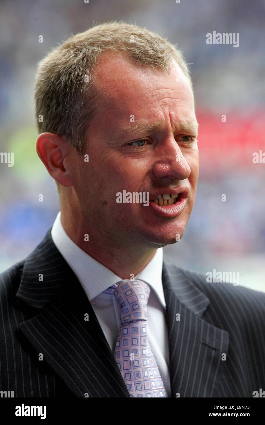 GARY COTTERILL SKY SPORTS REPORTER THE MADEJSKI STADIUM READING ENGLAND ...