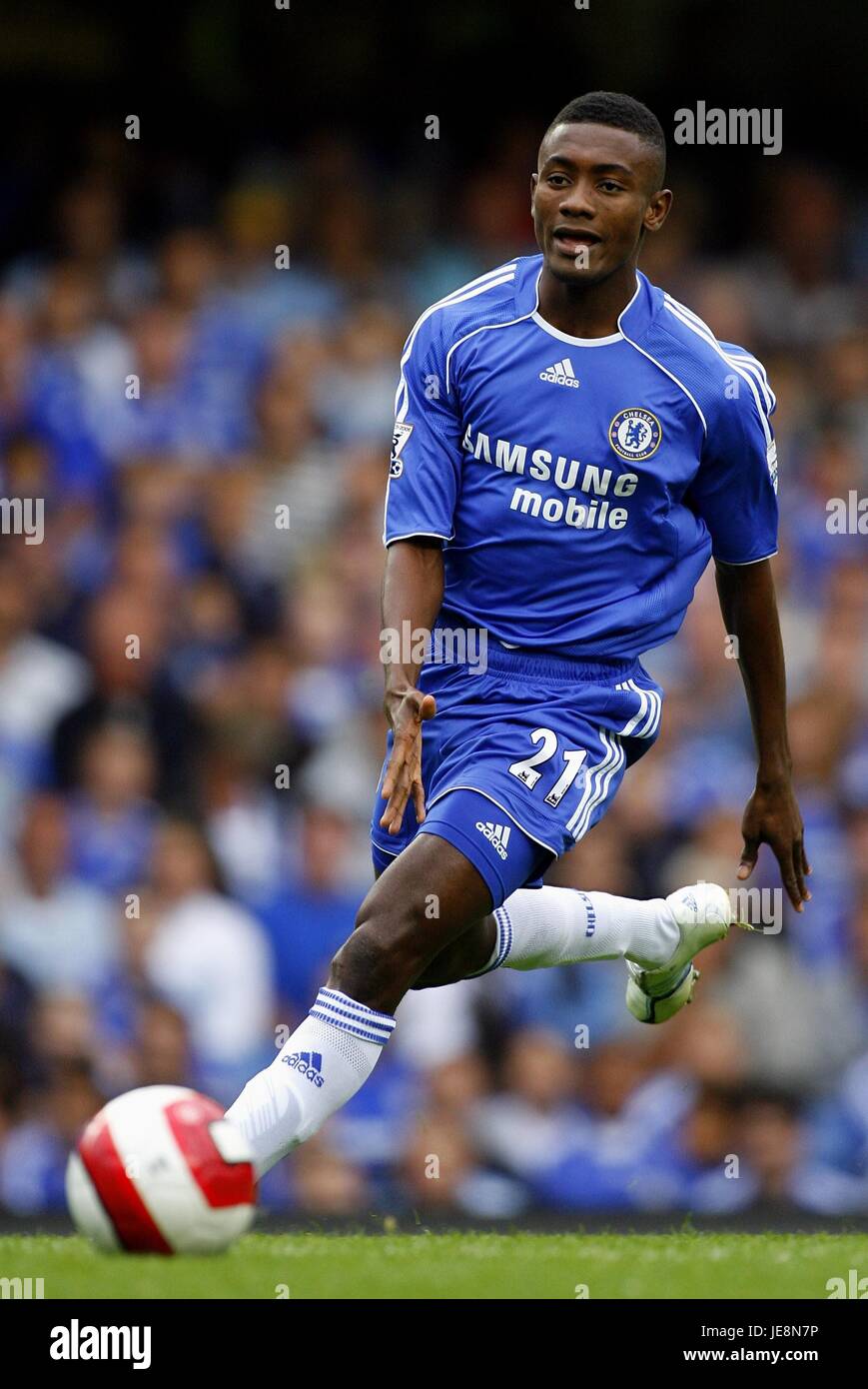 SALOMON KALOU CHELSEA FC STAMFORD BRIDGE CHELSEA LONDON ENGLAND 20 ...
