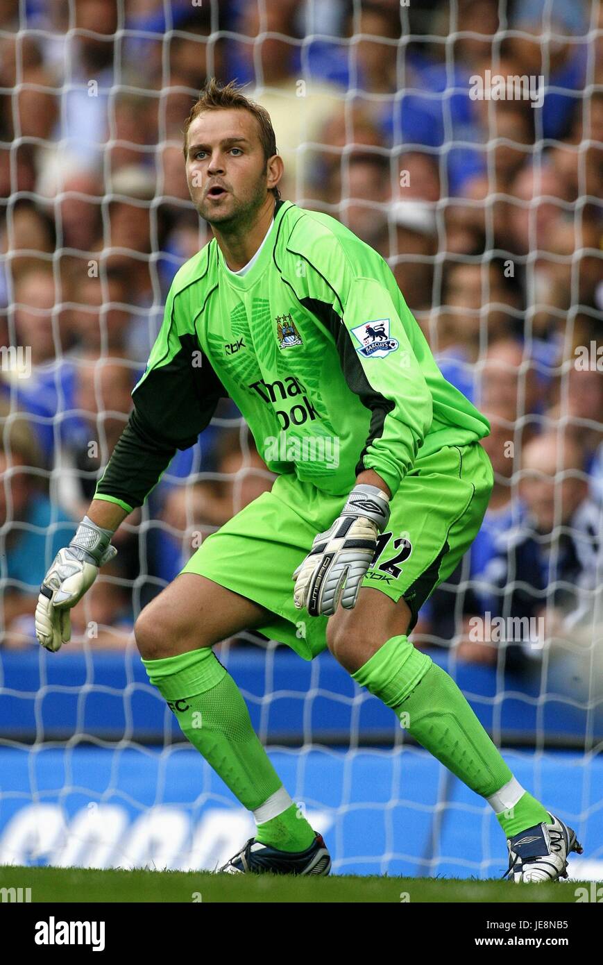 NICKY WEAVER MANCHESTER CITY FC STAMFORD BRIDGE CHELSEA LONDON ENGLAND ...