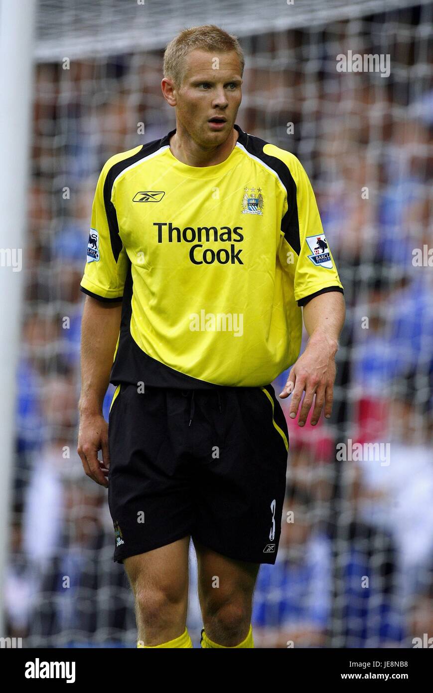 BEN THATCHER MANCHESTER CITY FC STAMFORD BRIDGE CHELSEA LONDON ENGLAND ...