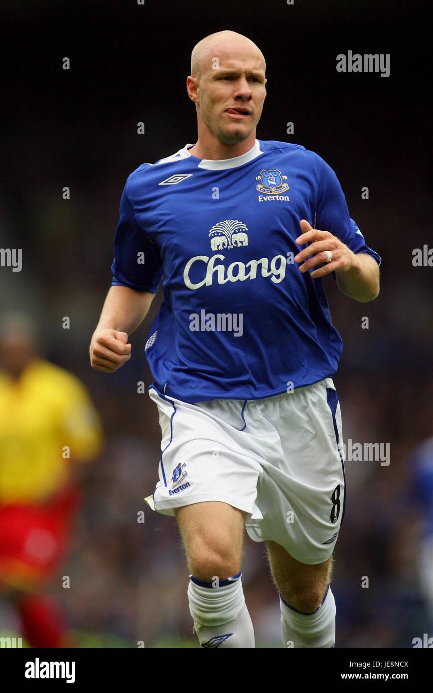 ANDREW JOHNSON EVERTON FC GOODISON PARK LIVERPOOL ENGLAND 19 August ...