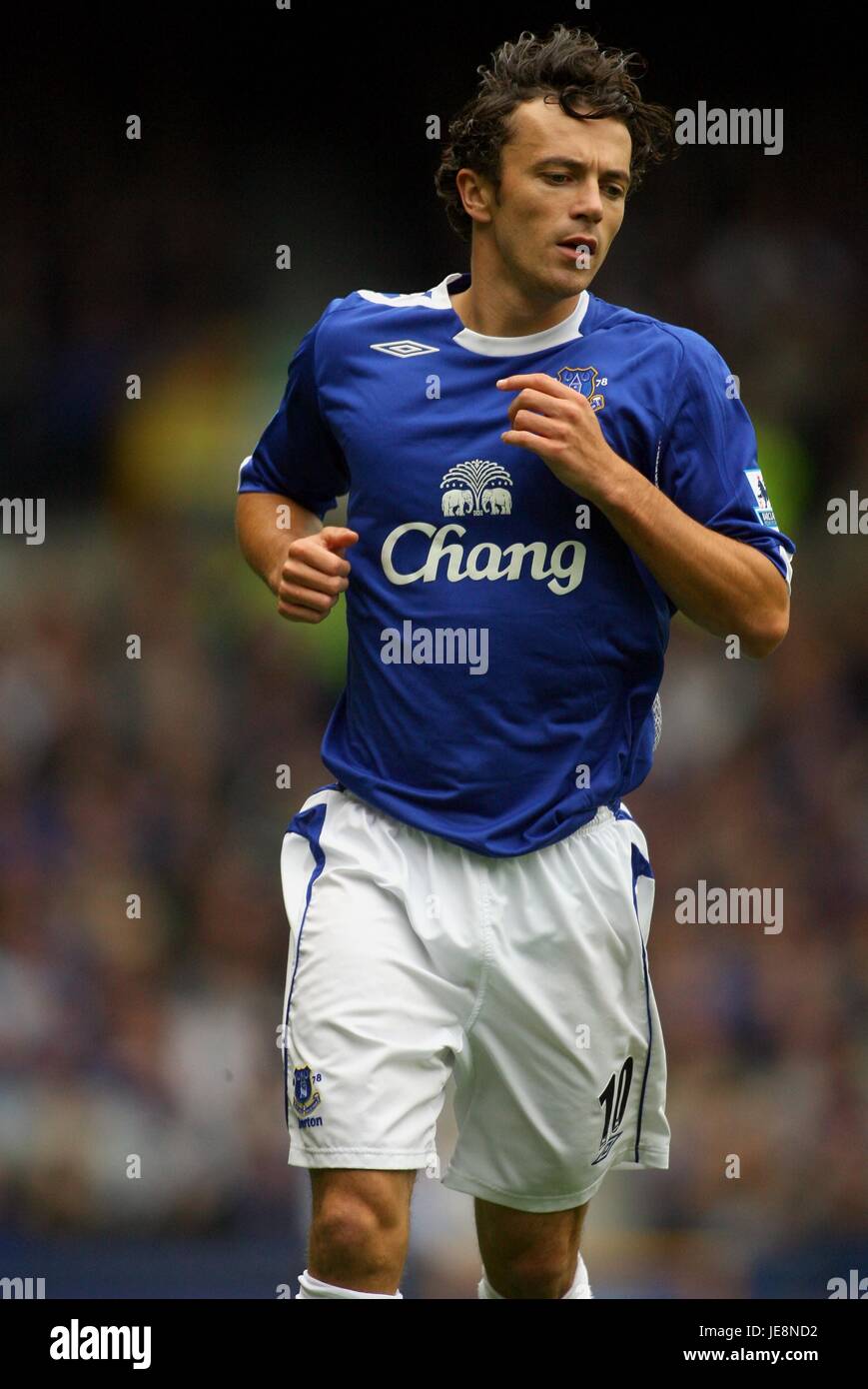 SIMON DAVIES EVERTON FC GOODISON PARK LIVERPOOL ENGLAND 19 August 2006 ...