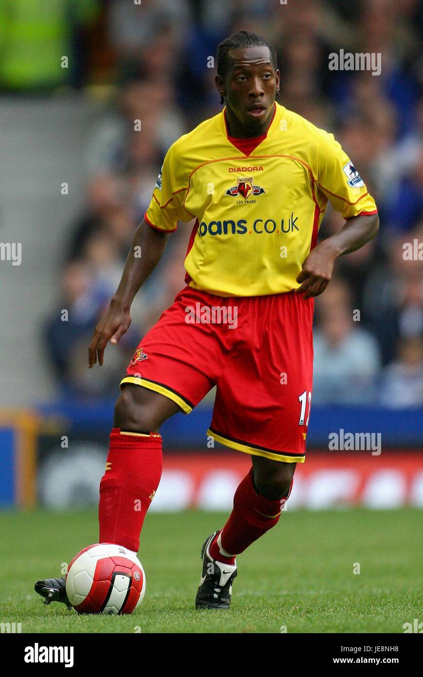 LLOYD DOYLEY WATFORD FC GOODISON PARK LIVERPOOL ENGLAND 19 August 2006 ...