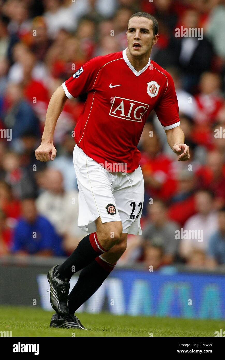 JOHN O'SHEA MANCHESTER UNITED FC OLD TRAFFORD MANCHESTER ENGLAND 12 ...