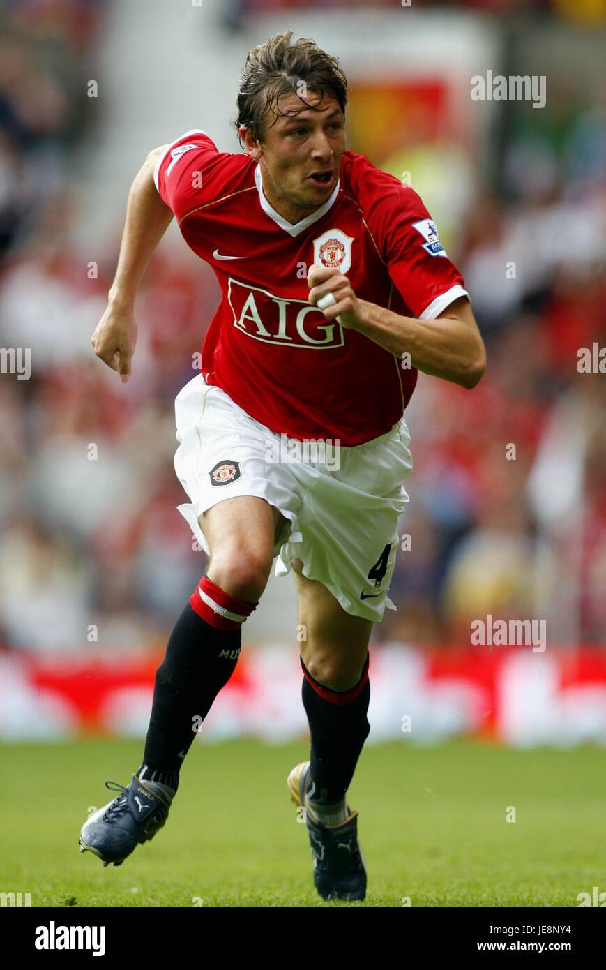 GABRIEL HEINZE MANCHESTER UNITED FC OLD TRAFFORD MANCHESTER ENGLAND 12 ...