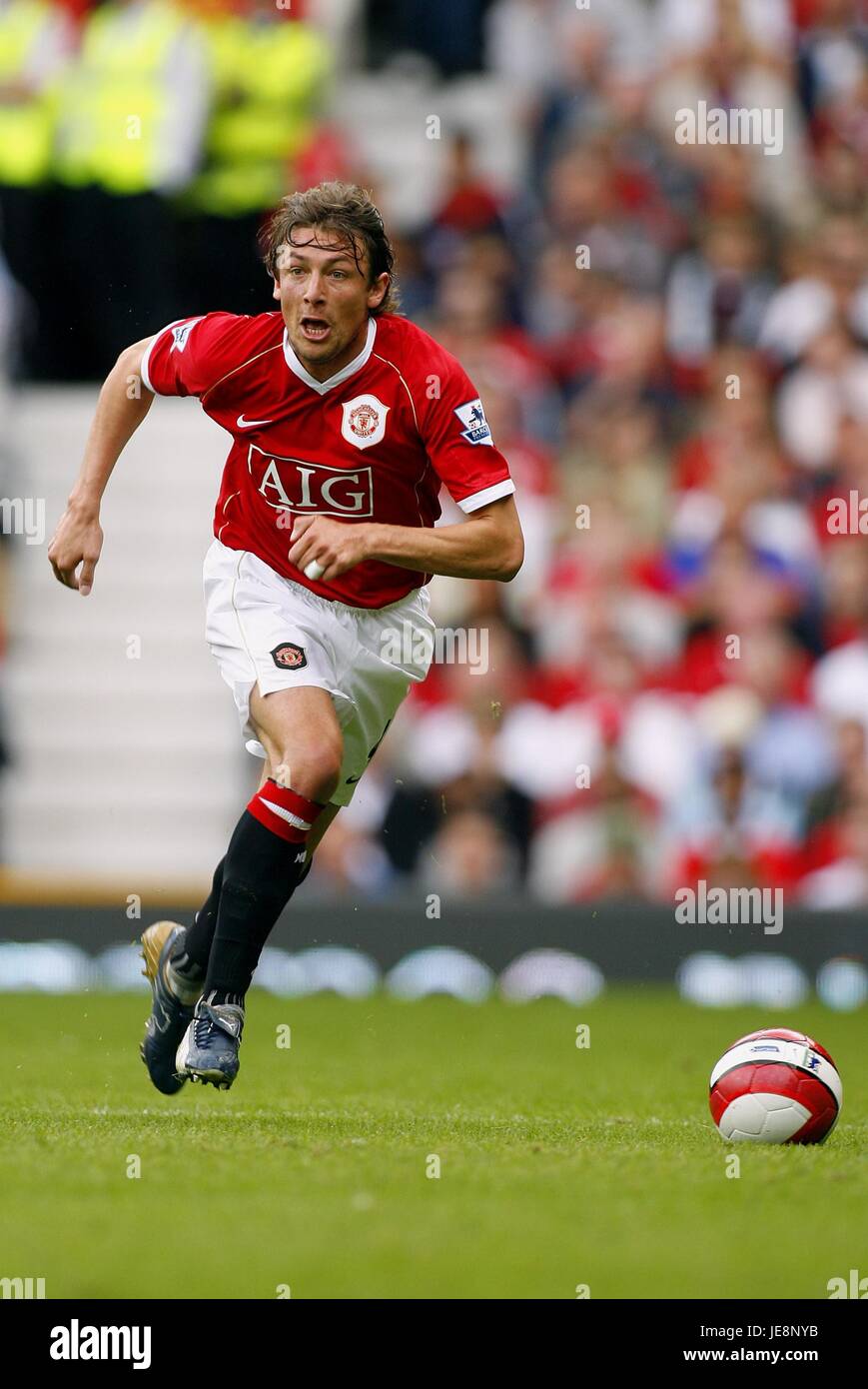 GABRIEL HEINZE MANCHESTER UNITED FC OLD TRAFFORD MANCHESTER ENGLAND 12 ...