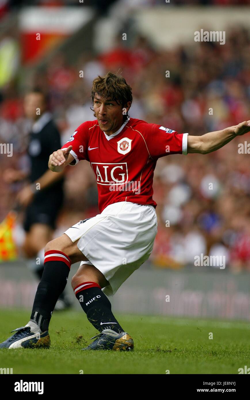 GABRIEL HEINZE MANCHESTER UNITED FC OLD TRAFFORD MANCHESTER ENGLAND 12 ...
