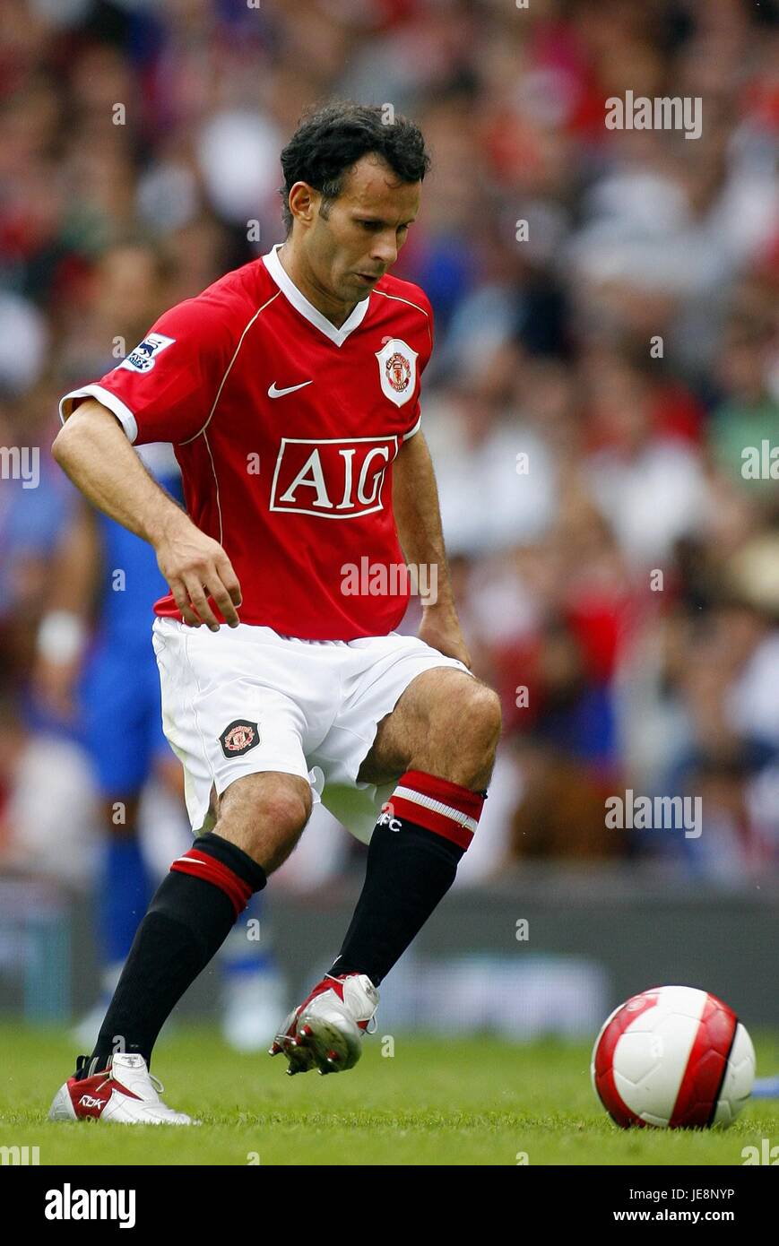 RYAN GIGGS MANCHESTER UNITED FC OLD TRAFFORD MANCHESTER ENGLAND 12 ...