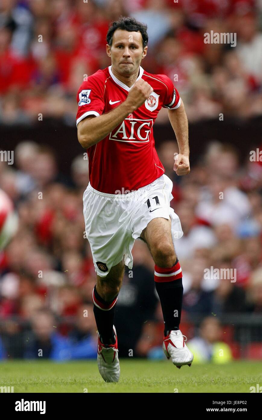 RYAN GIGGS MANCHESTER UNITED FC OLD TRAFFORD MANCHESTER ENGLAND 12 ...