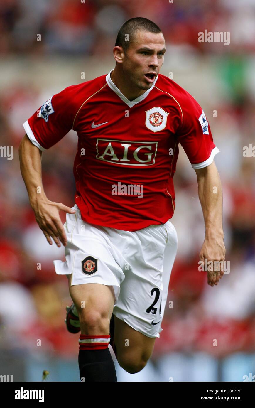 PHIL BARDSLEY MANCHESTER UNITED FC OLD TRAFFORD MANCHESTER ENGLAND 12 ...