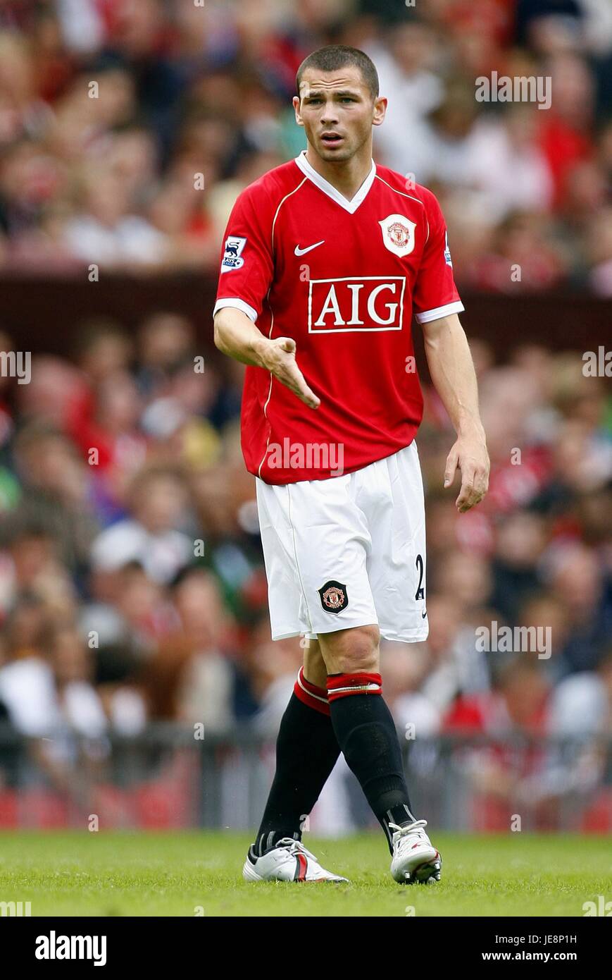 PHIL BARDSLEY MANCHESTER UNITED FC OLD TRAFFORD MANCHESTER ENGLAND 12 ...