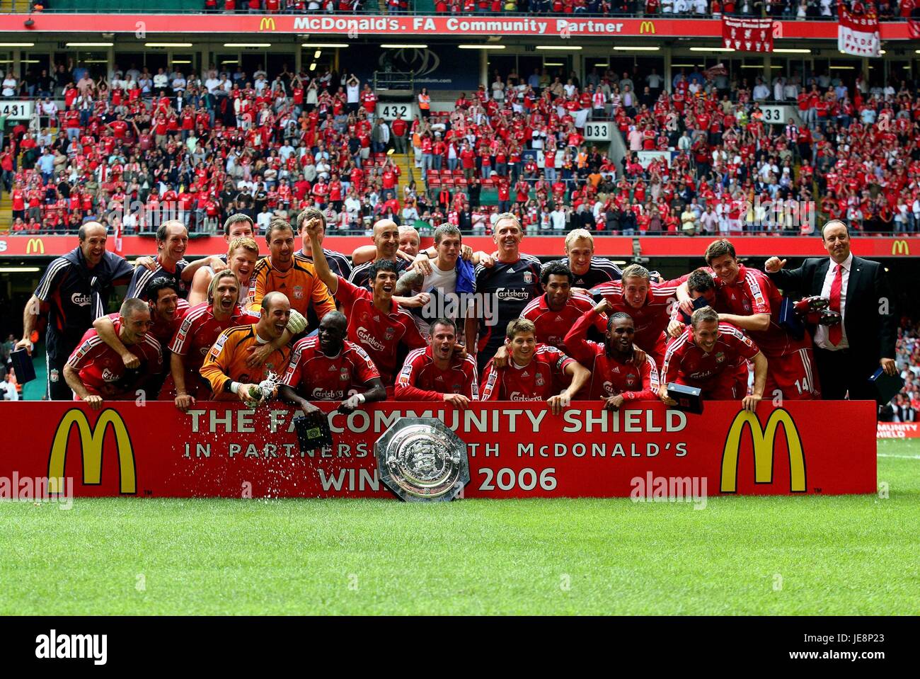 COMMUNITY SHIELD WINNERS 2006 LIVERPOOL FC MILLENNIUM STADIUM CARDIFF ...