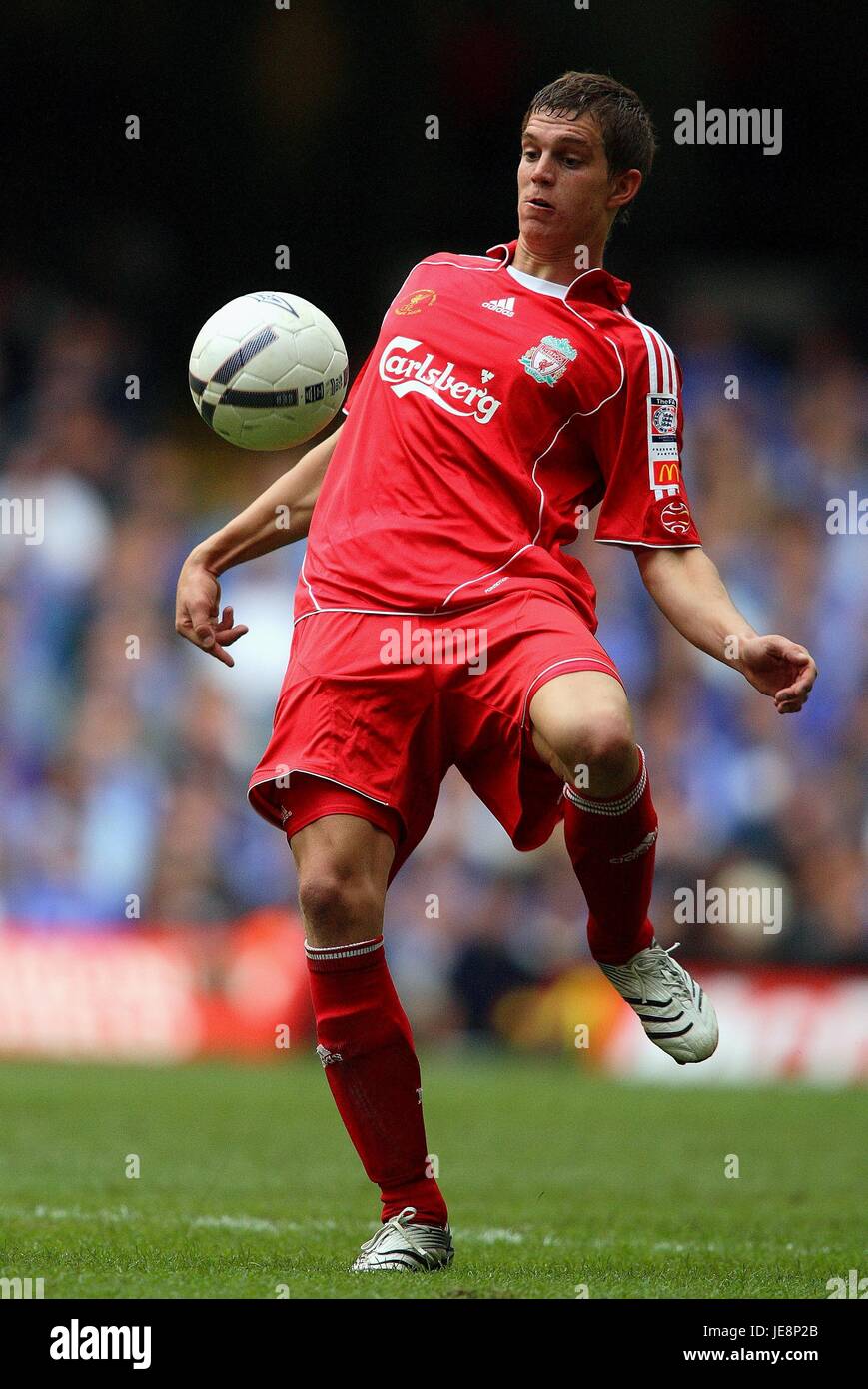 DANIEL AGGER LIVERPOOL FC MILLENNIUM STADIUM CARDIFF WALES 13 August ...