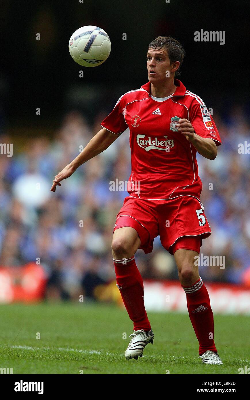 DANIEL AGGER LIVERPOOL FC MILLENNIUM STADIUM CARDIFF WALES 13 August ...