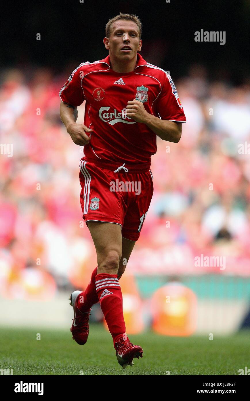 CRAIG BELLAMY LIVERPOOL FC MILLENNIUM STADIUM CARDIFF WALES 13 August ...