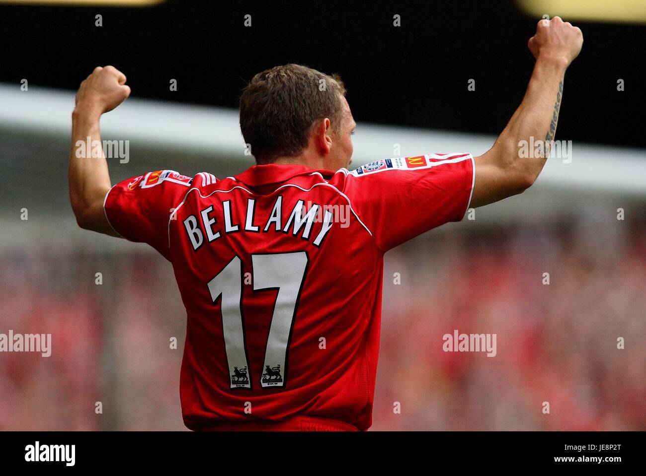 CRAIG BELLAMY LIVERPOOL FC MILLENNIUM STADIUM CARDIFF WALES 13 August ...