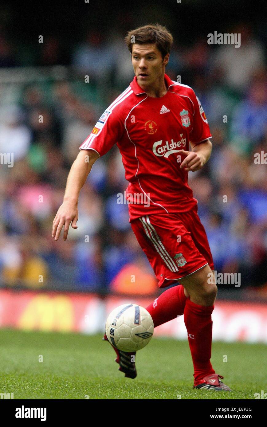 XABI ALONSO LIVERPOOL FC MILLENNIUM STADIUM CARDIFF WALES 13 August ...
