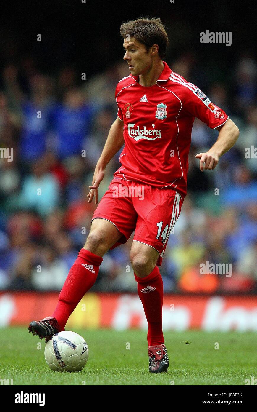 XABI ALONSO LIVERPOOL FC MILLENNIUM STADIUM CARDIFF WALES 13 August ...