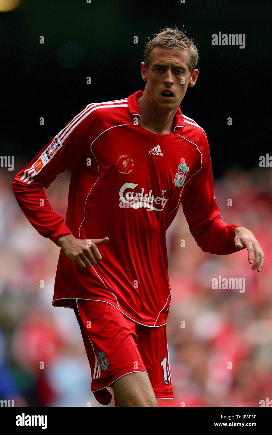 PETER CROUCH LIVERPOOL FC MILLENNIUM STADIUM CARDIFF WALES 13 August ...