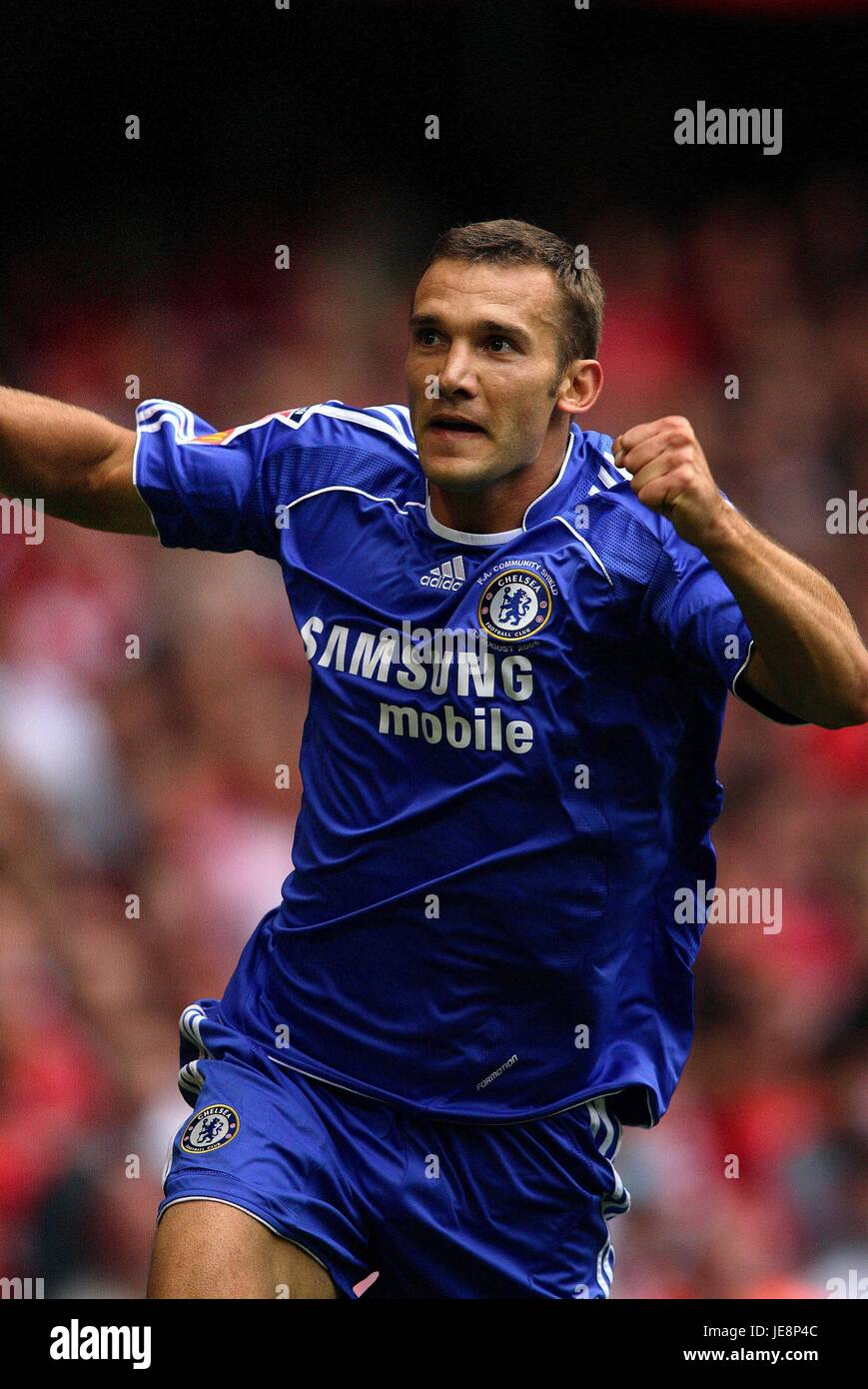 ANDRIY SHEVCHENKO CHELSEA FC MILLENNIUM STADIUM CARDIFF WALES 13 August ...