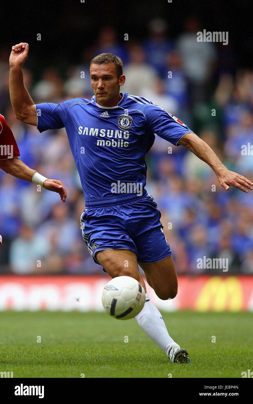ANDRIY SHEVCHENKO CHELSEA FC MILLENNIUM STADIUM CARDIFF WALES 13 August ...