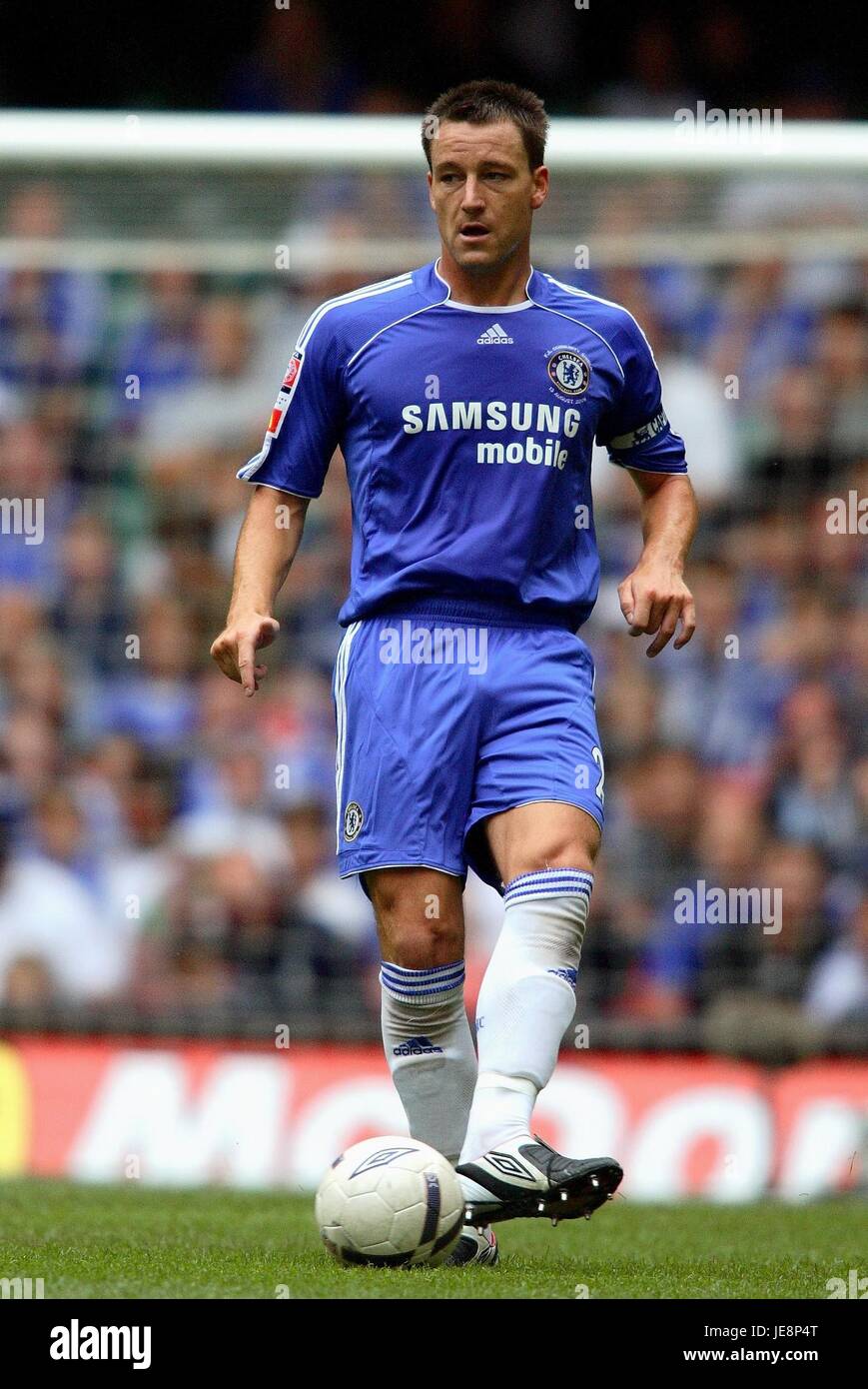 JOHN TERRY CHELSEA FC MILLENNIUM STADIUM CARDIFF WALES 13 August 2006 ...